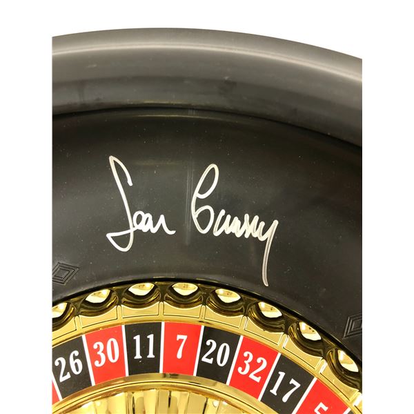 007 James Bond Sean Connery Signd Roulette wheel