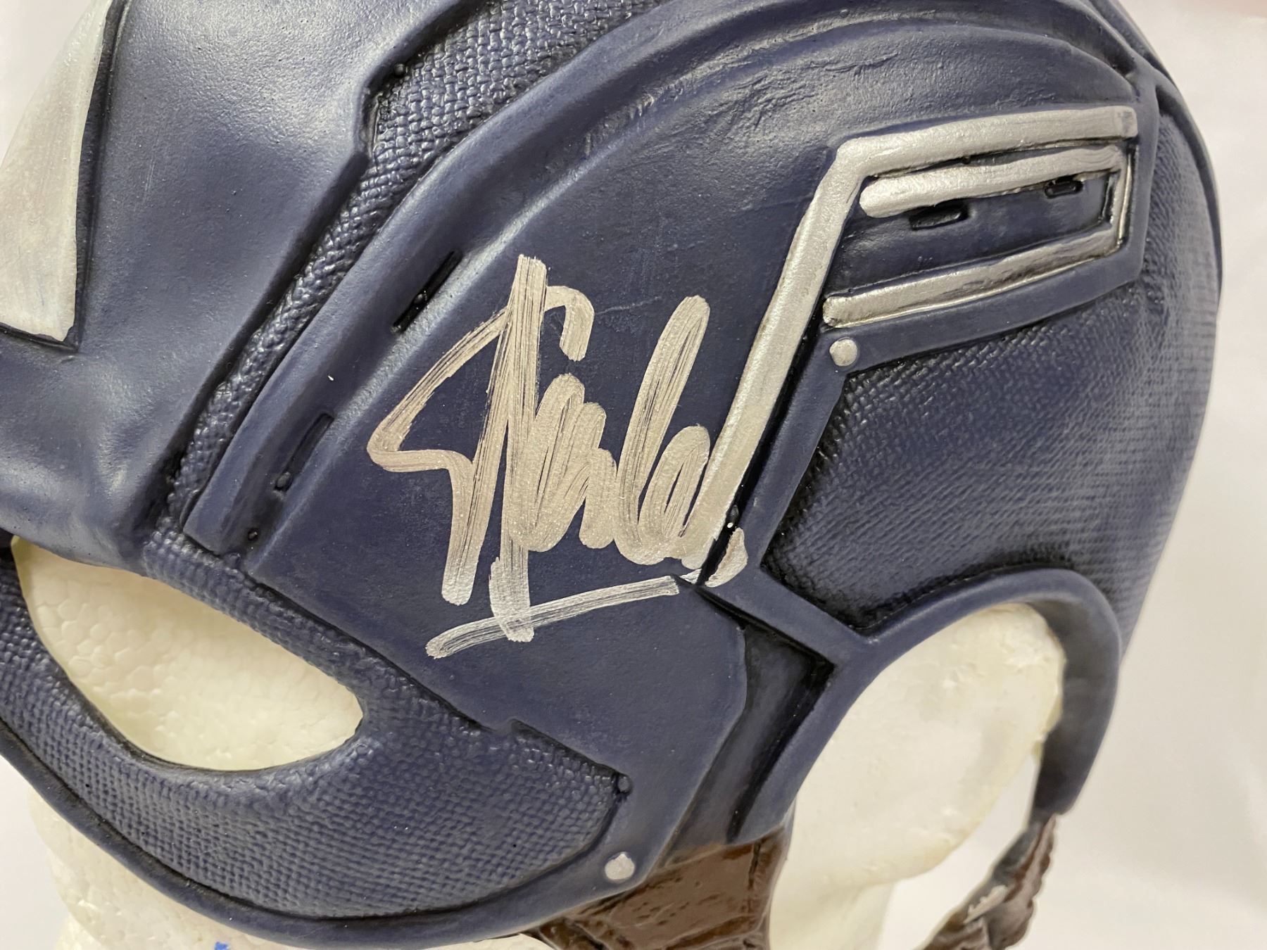 Captain America Chris Evans Signed Mask