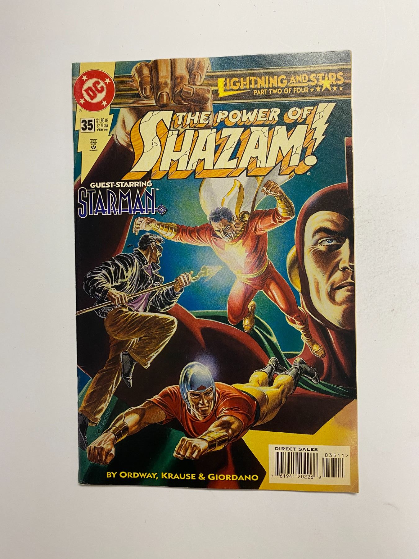 Shazam #35 Vintage Marvel Comic Book