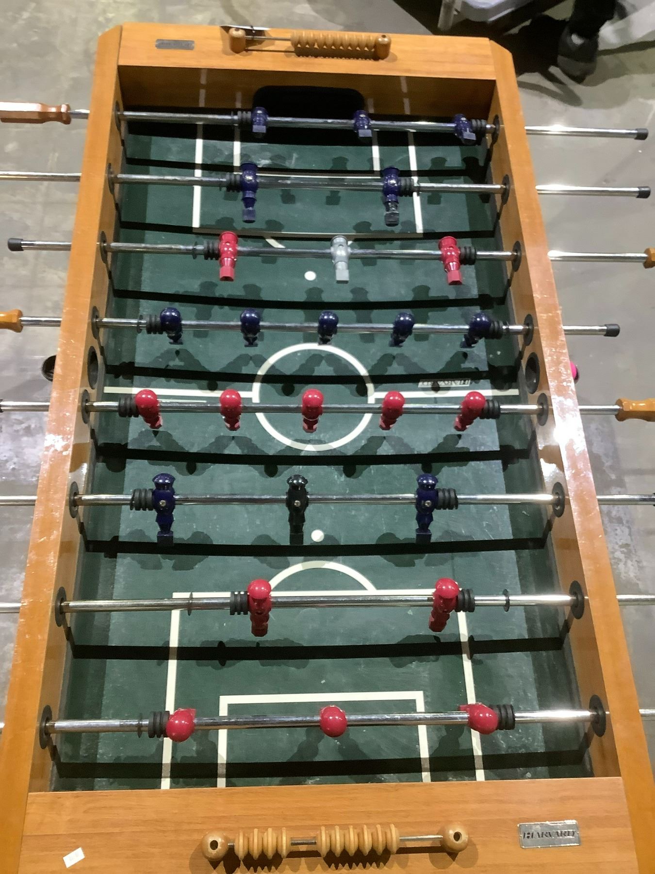HARVARD FOOSBALL TABLE Able Auctions harvard-foosball-table-able-auctions