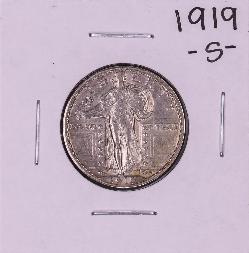 1919-S Standing Liberty Quarter Coin