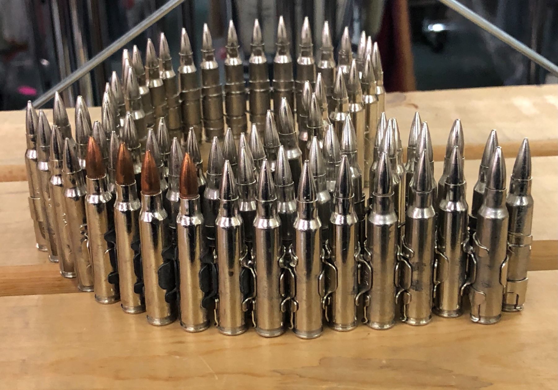 "Superheroes Show" - Metal bullets prop belt