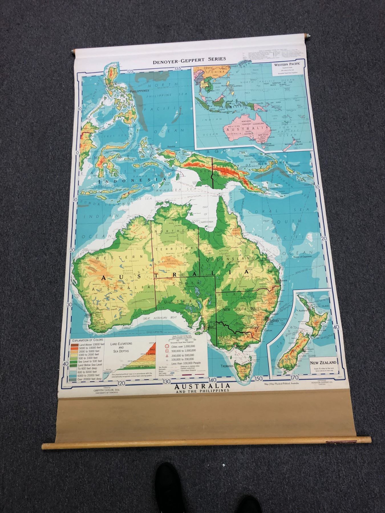 Horror Show" - Denoyer - Geppert series Australia and the Philippines ...
