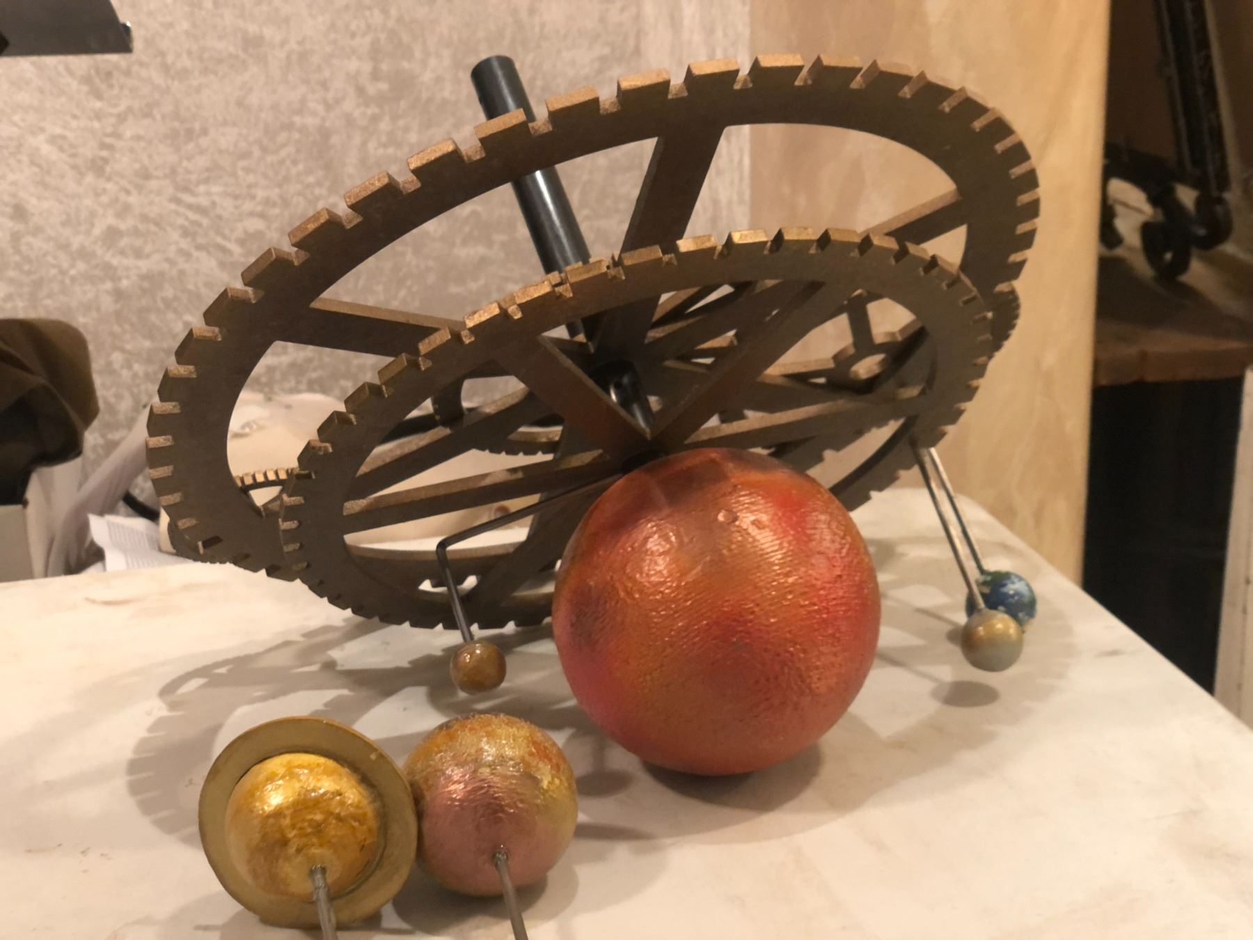 "Snowpiercer" - Educational solar system prop