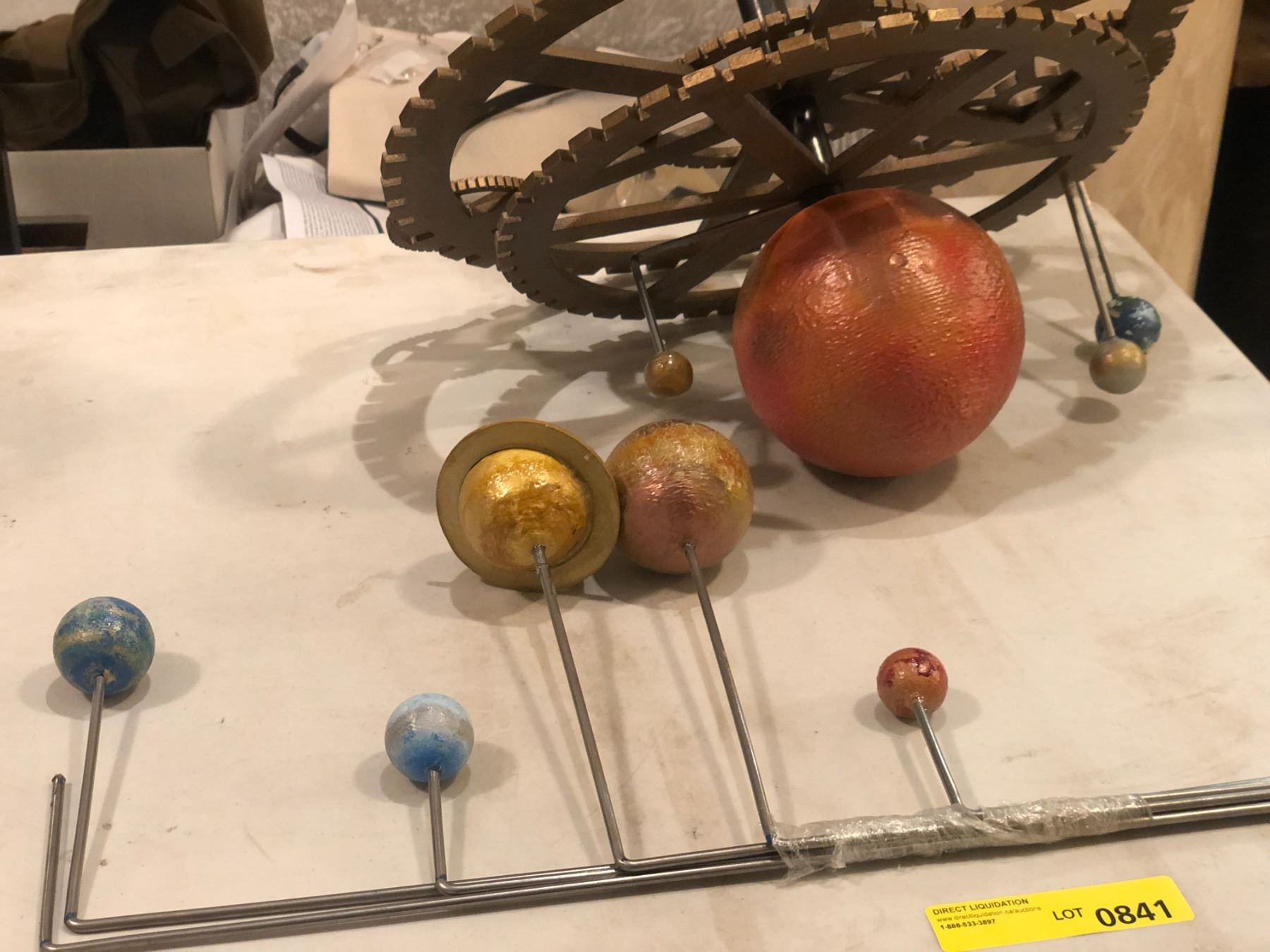 "Snowpiercer" - Educational solar system prop