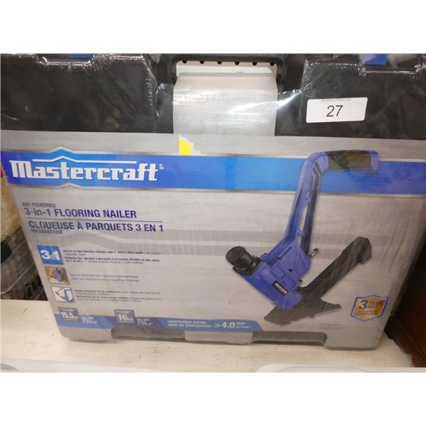 Mastercraft 3-in-1 flooring nailer