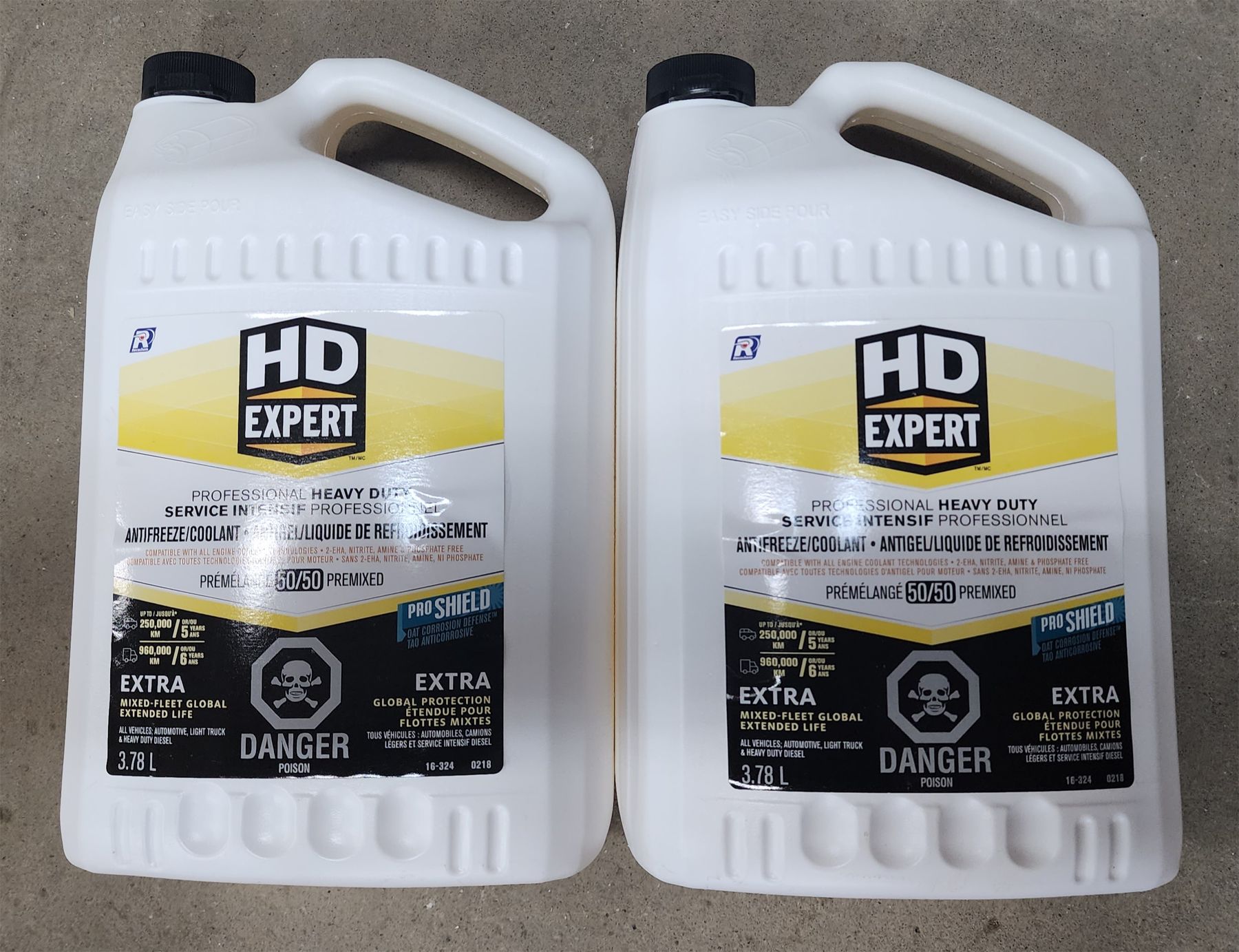 2 HD EXPERT 50/50 ANTIFREEZE / COOLANT 16-324
