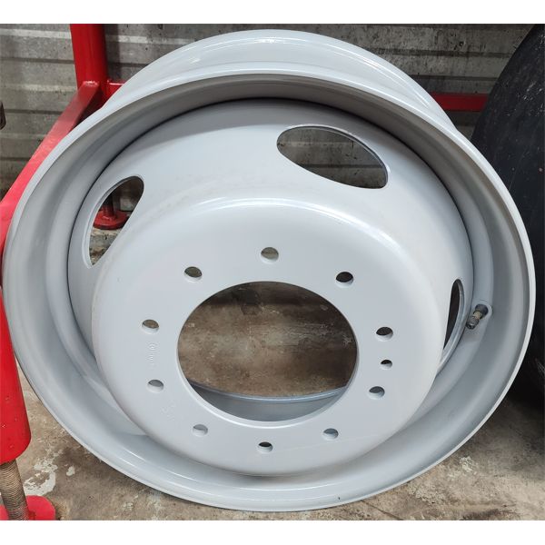 STEEL DUALLY WHEEL RIM 19.5X5X6/10X225 GREY