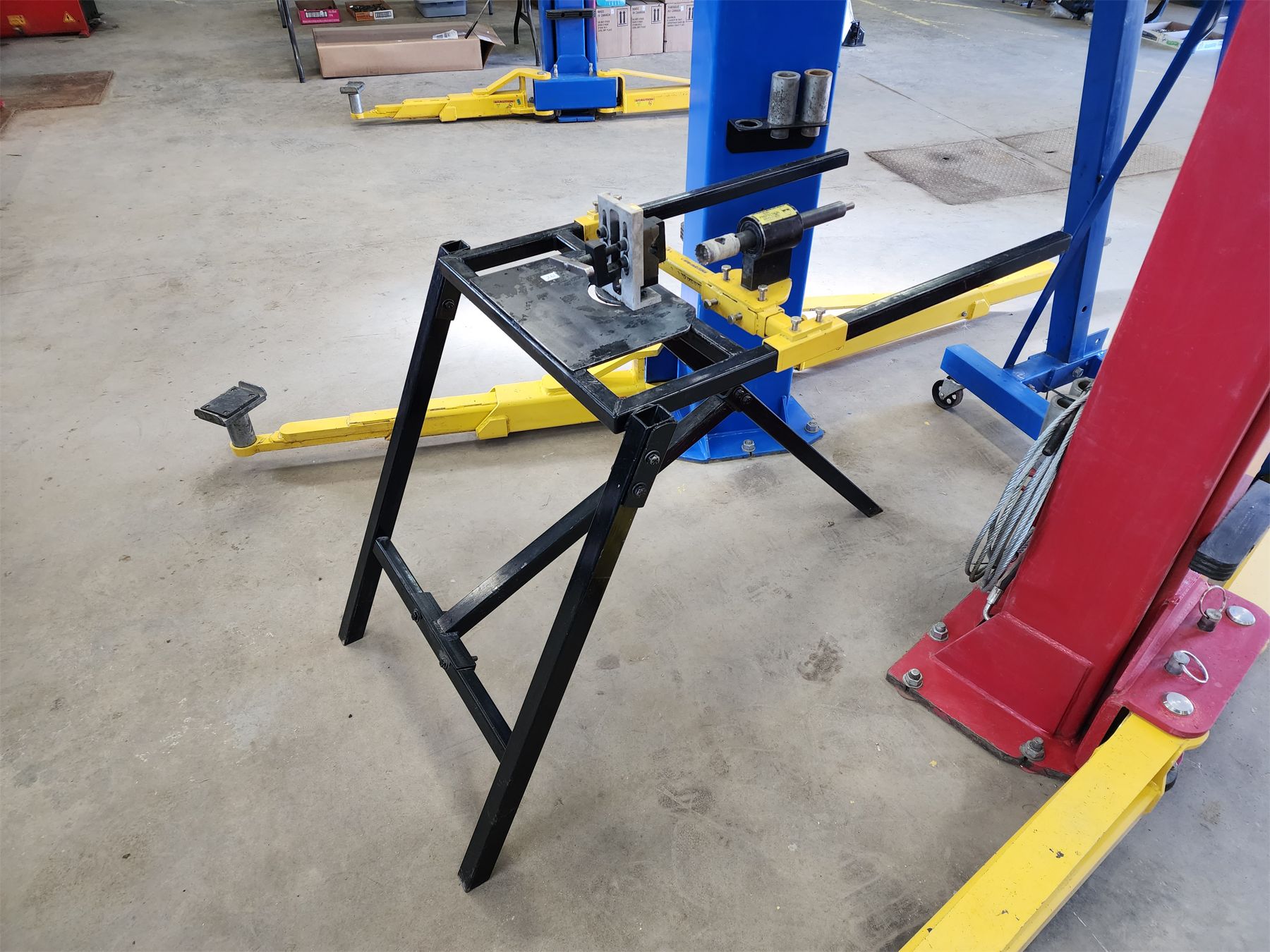 PIPE NOTCHER PUNCH & PRESS TOOL W/ STAND