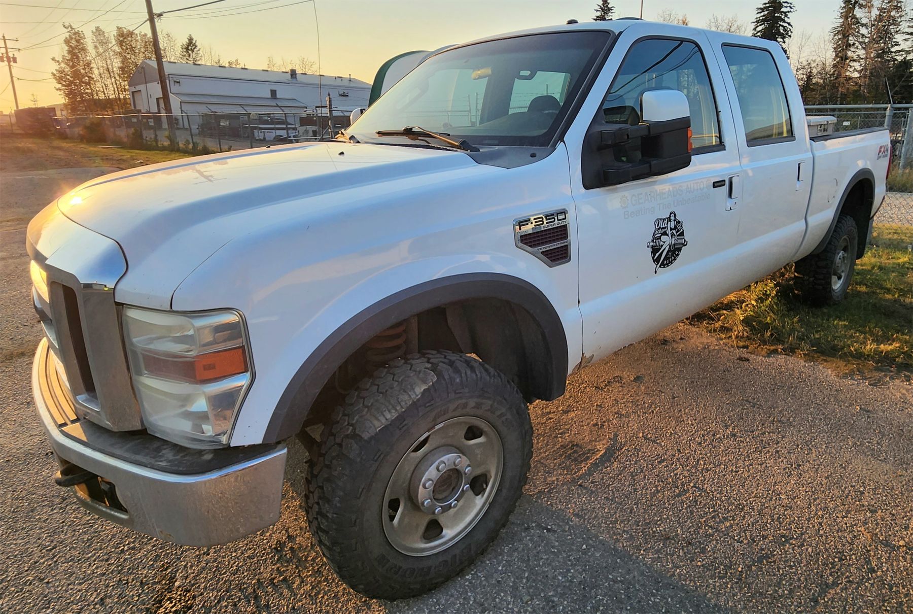 2008 FORD F350 SUPER DUTY V8 POWER STROKE DIESEL TRUCK