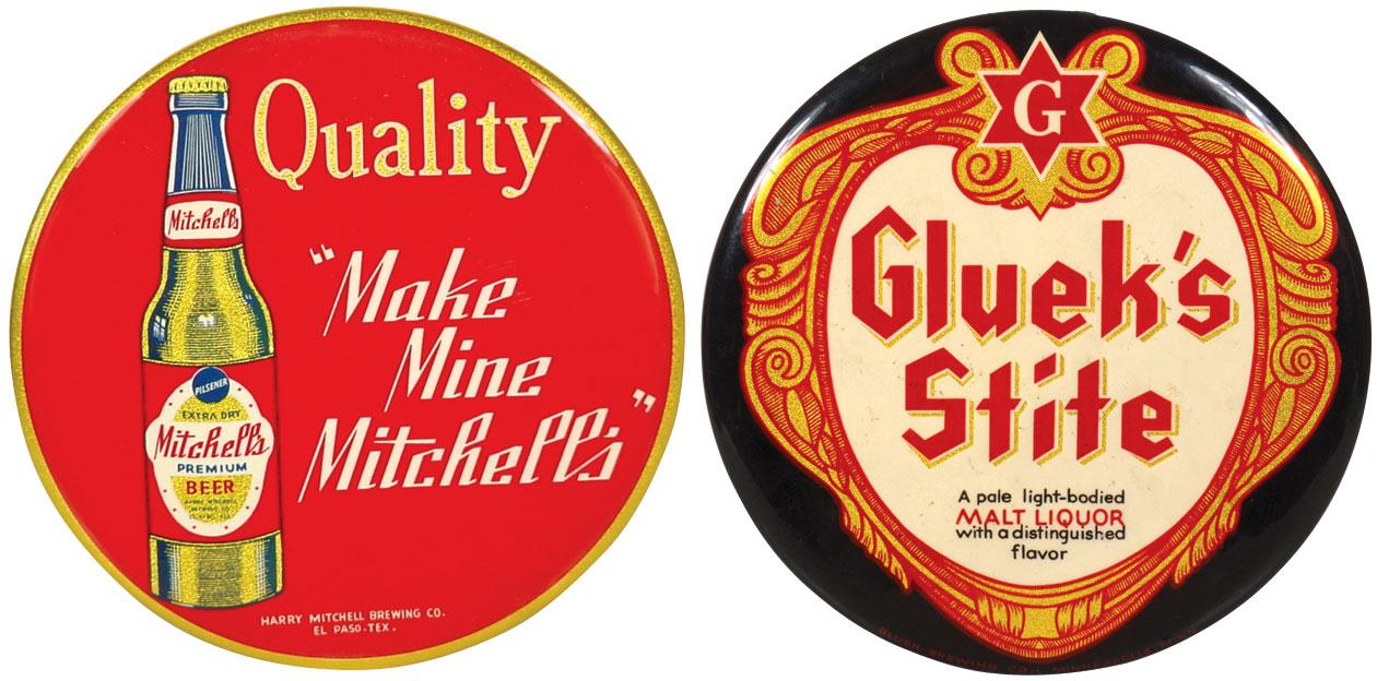 Breweriana, Mitchell's Beer sign from Harry Mitchell Brewing Co.-El ...