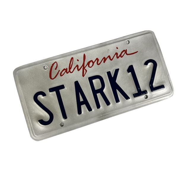 Iron Man Cinematic Universe - STARK 12 License Plate