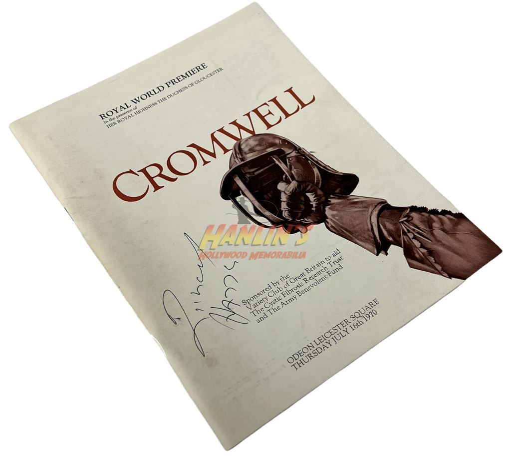 Cromwell (1970) - Richard Harris Signed Premiere Brochure