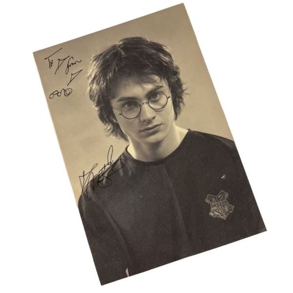 Harry Potter and the Goblet of Fire (2005) - Signed Photo of Daniel ...