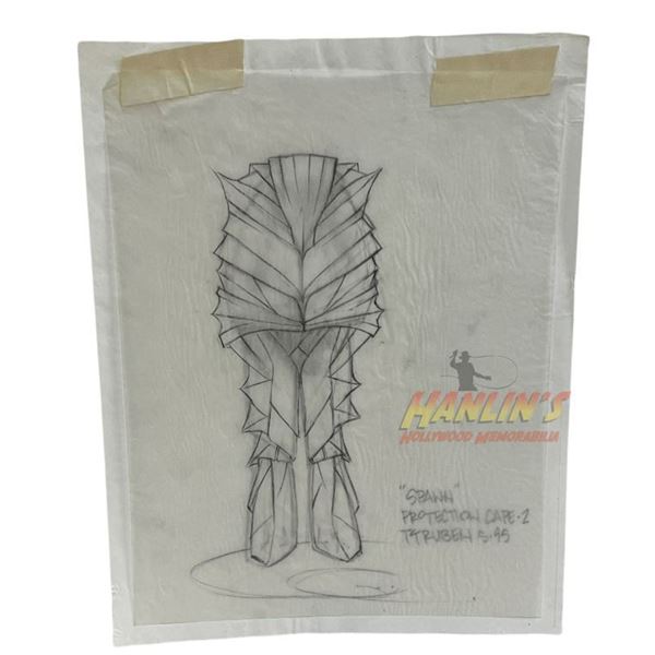 Spawn (1997) - Original Concept Art - Spawn Cape