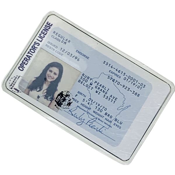 Trixie (2000) - Brittany Murphy (Ruby Pearli) Driver's License