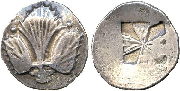 COINS. Ancient Greek. Sicily, Selinos (c.530-510 BC), Silver Didrachm ...