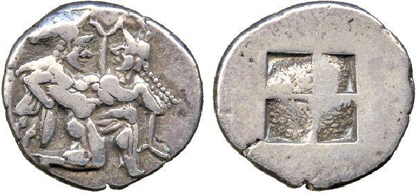 COINS. Ancient Greek. Thracian Islands, Thasos (6th - 5th Century BC ...