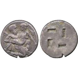 COINS. Ancient Greek. Thracian Islands, Thasos (c.435-411 BC), Silver ...