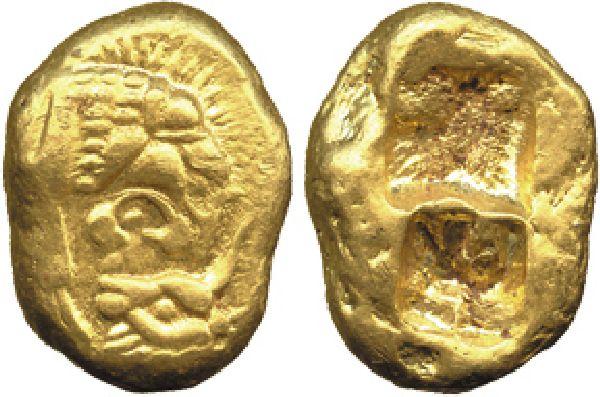 COINS. Ancient Greek. Kingdom of Lydia, Time of Cyrus to Darios I (c ...