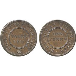 TOKENS. BRITISH 19TH CENTURY TOKENS. Warwickshire. Birmingham, Rose ...