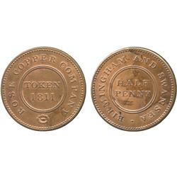 TOKENS. BRITISH 19TH CENTURY TOKENS. Warwickshire. Birmingham, Rose ...
