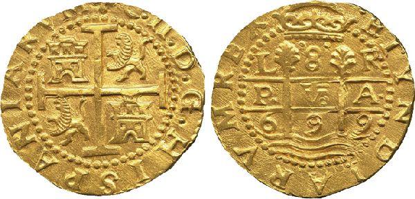 COINS. SPANISH AND SOUTH AMERICAN COINS. Cob Coinage. Charles II of ...