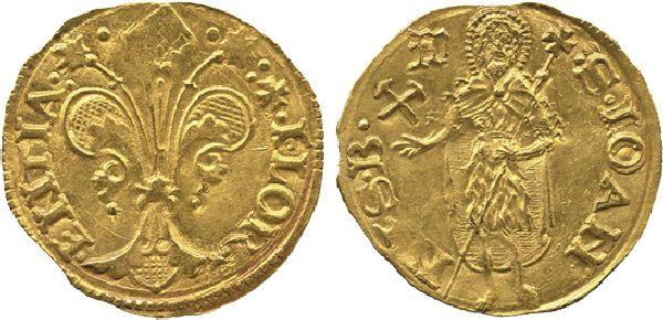 COINS. Italy. Florence, Republic, Gold Fiorino largo, undated (1526 ...