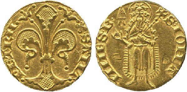 COINS. Italy. Papal States, Urbano V (1362-1370), Fiorino d’oro ...