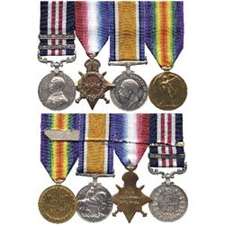 ORDERS, DECORATIONS AND MEDALS. GALLANTRY GROUPS. The extremely rare ...