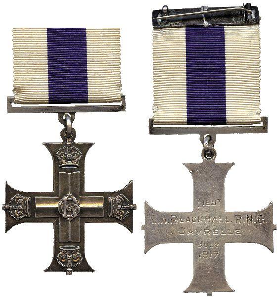 ORDERS, DECORATIONS AND MEDALS. GALLANTRY SINGLES. MILITARY CROSS, Geo ...