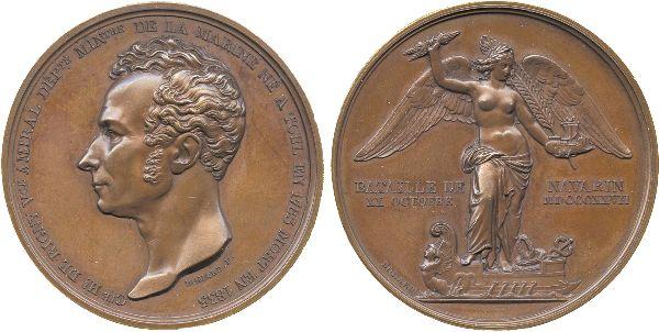 WORLD MEDALS. Turkey and the Ottoman Empire. The Battle of Navarino ...