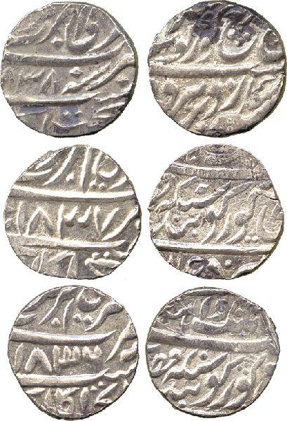 INDIAN COINS. SIKH EMPIRE. Sikhs, Rupees (4), Amritsar VS 1835, 1836 ...