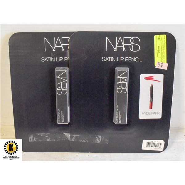 New Nars Lip Pencil Colour Golshan And Hyde Park