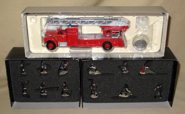 (3) Corgi Fire Trucks--Heroes under fire & Corgi Classic