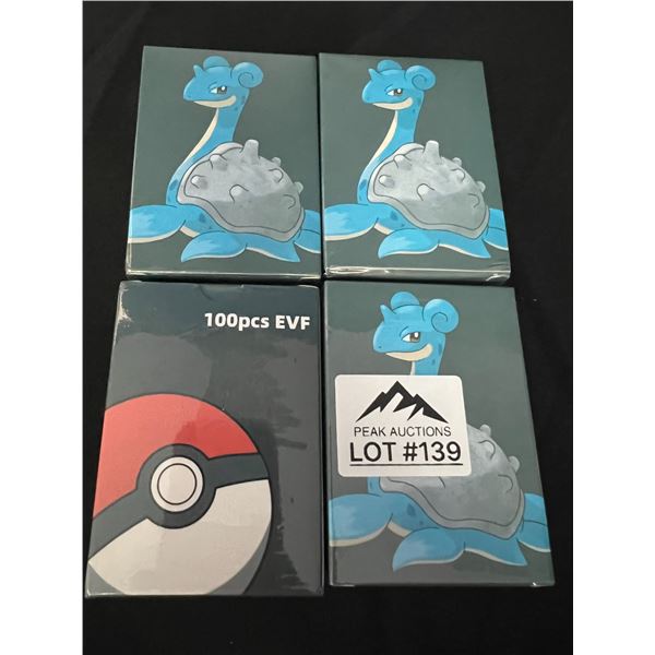 New Lot Of 4 Packs Of Fan Art Pokemon Cards