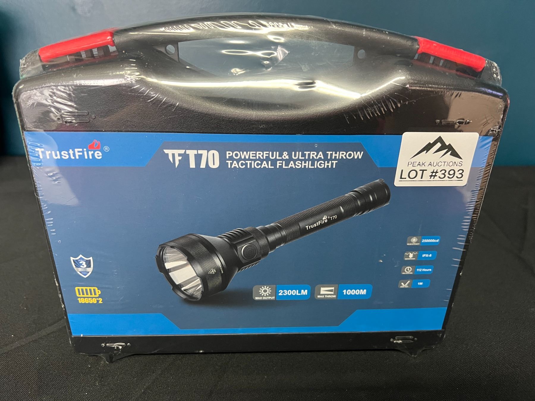 *NEW* Lot of 1 TrustFire T70 Powerful Ultra Throw Tactical LED ...