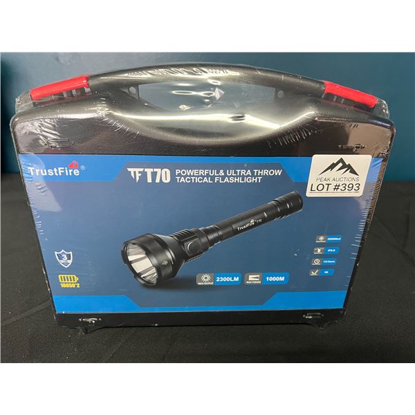 *NEW* Lot of 1 TrustFire T70 Powerful Ultra Throw Tactical LED Rechargeable Flashlight