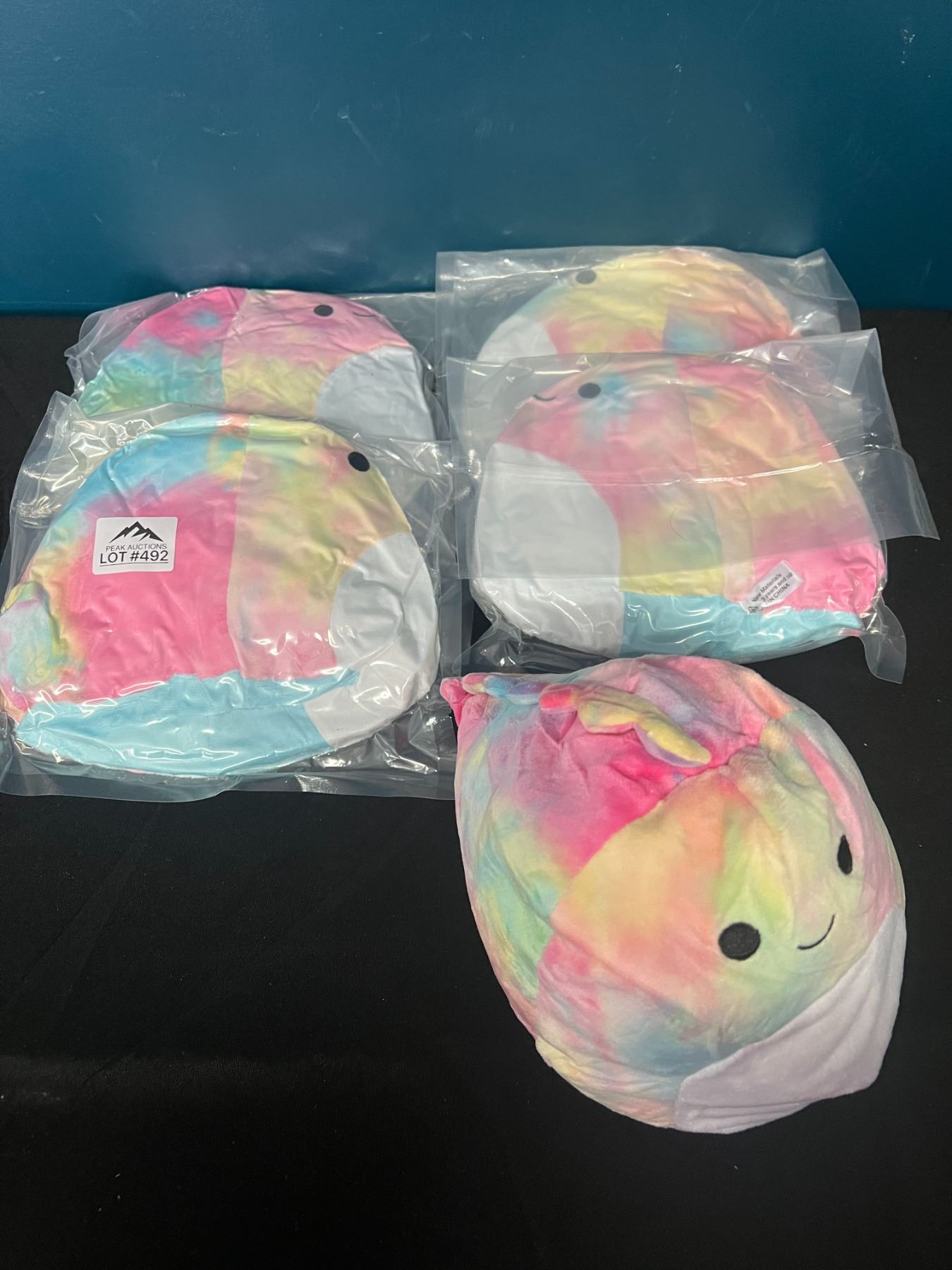 *NEW* Lot of 5 Reversible Squishy Plushies