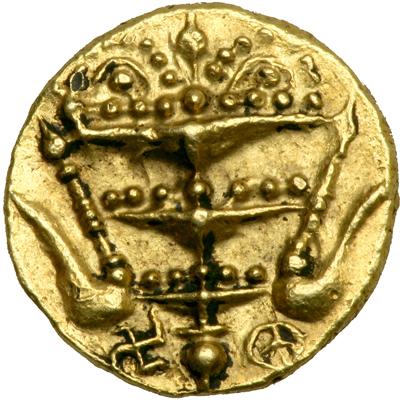 India - Chalukyas of Badami. Gold Pagoda, ND