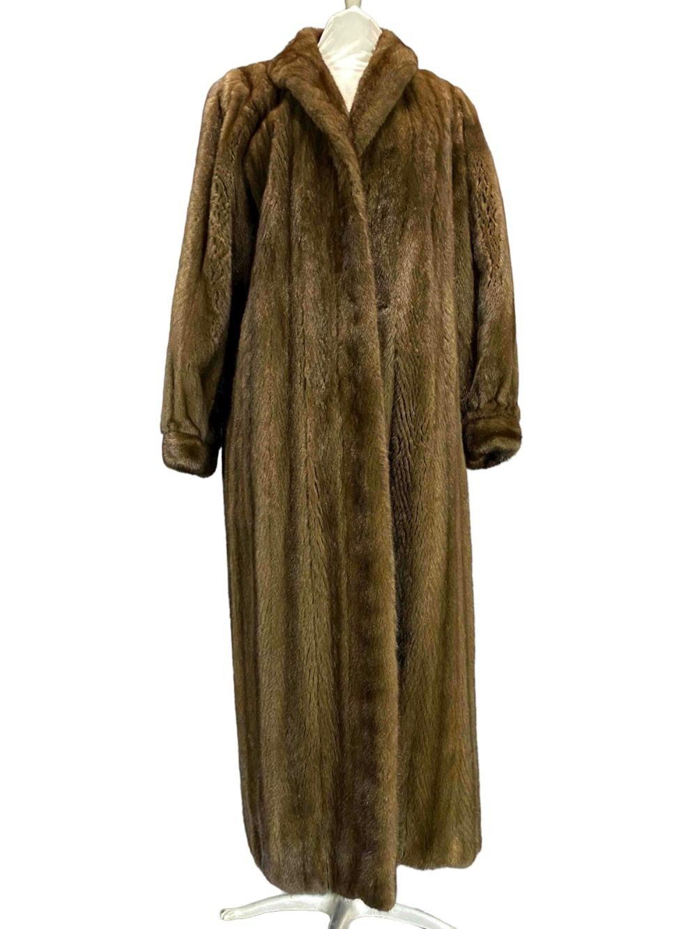 Vintage Full Length Mink Coat