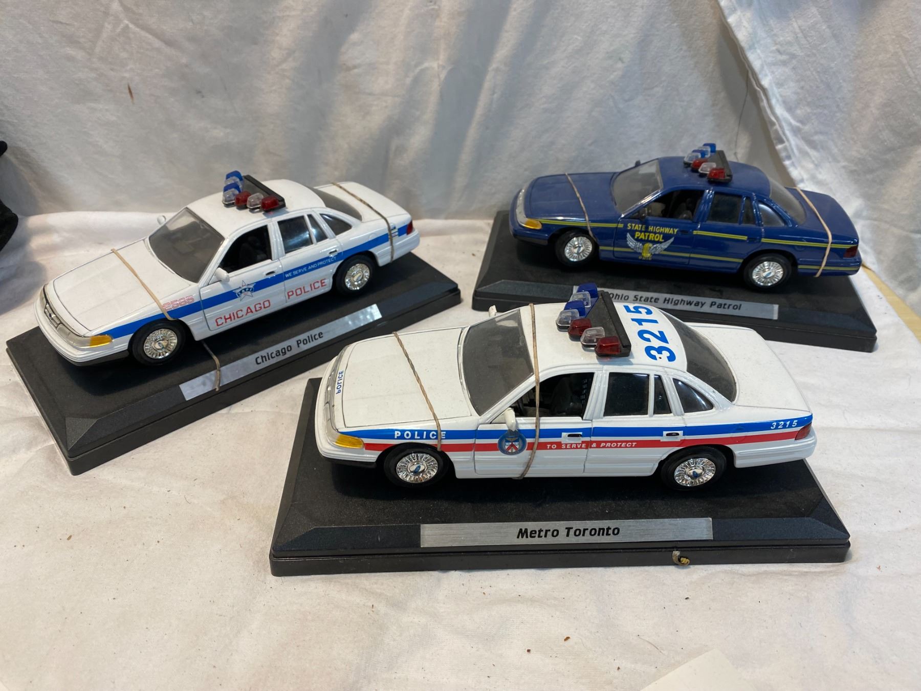 Police and hwy patrol vehicles
