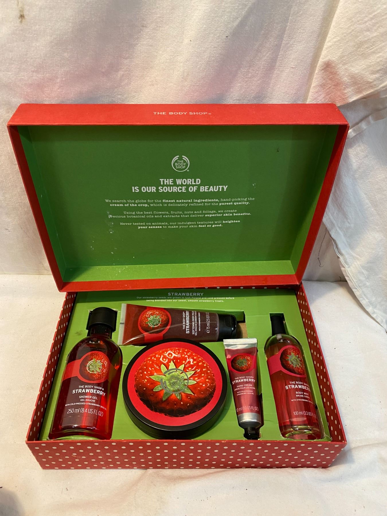Body shop gift pack