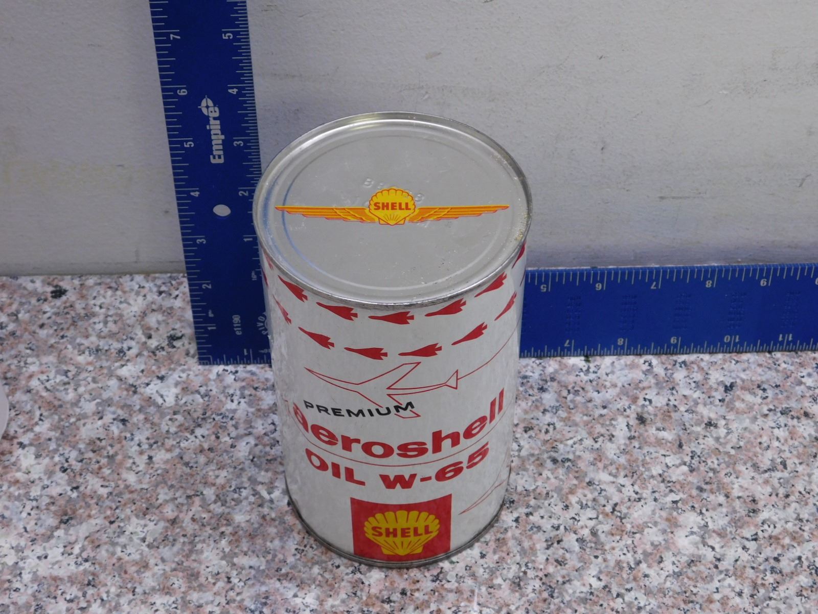 Shell Aeroshell Premium Oil W-65 Vintage Full
