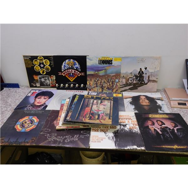Lot of 25 Classic Oldies Rock Pop R&B Folk Vinyl Records LPs