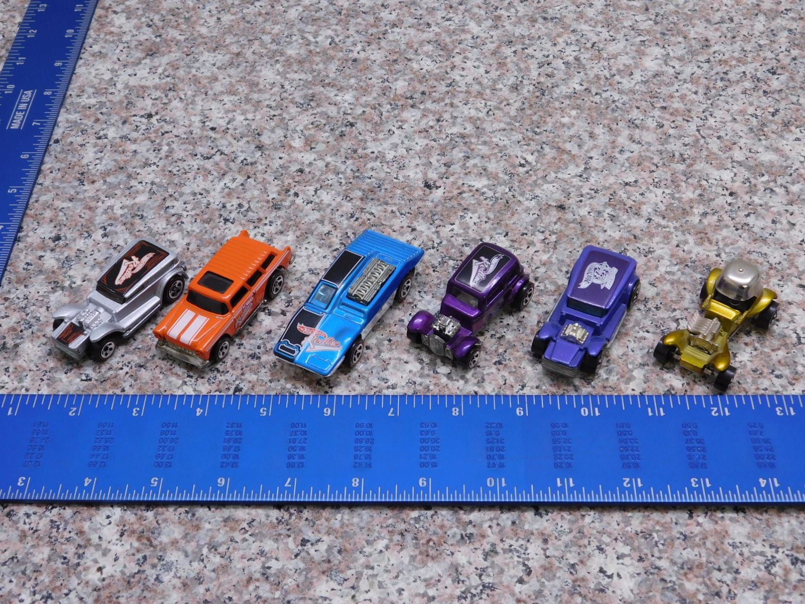 Lot of 6 Modern Redline Hot Wheels Near Mint Condition