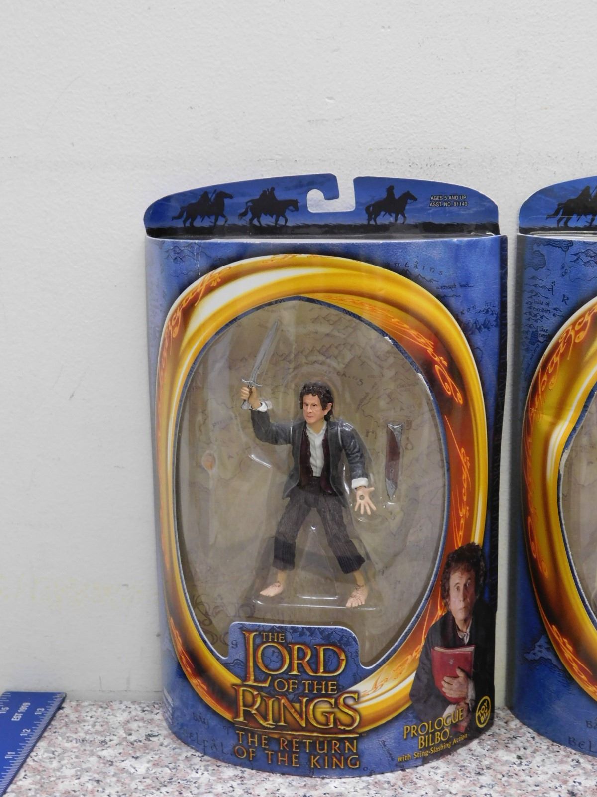 LOTR Lord of the Rings Lot of 2 Figures Eowyn and Prologue Bilbo Toy ...