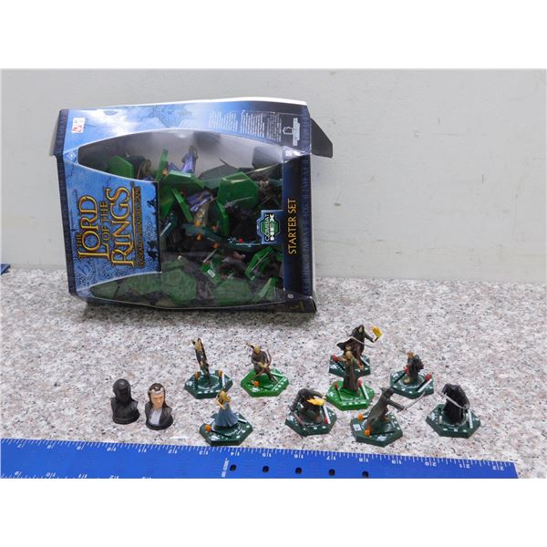 LOTR Combat Hex Mini Gaming Figures Tabletop Starter Set Bundle + mini ...