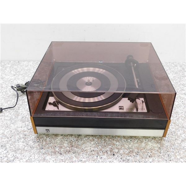 Vintage Turntable Record Player Dual PE-3060