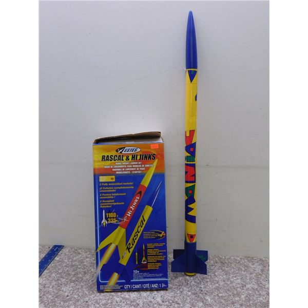 Flying Model Rocket Rascal Estes Hi Jinks Launch Set